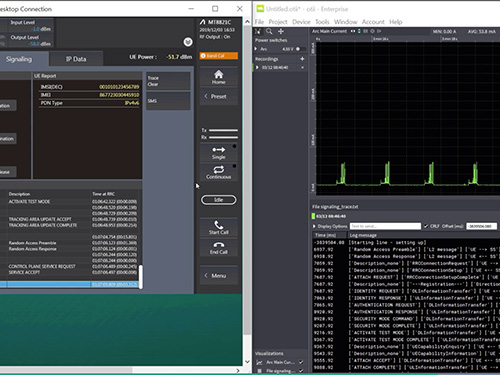 Analyzing cellular IoT power with Otii and network simulator