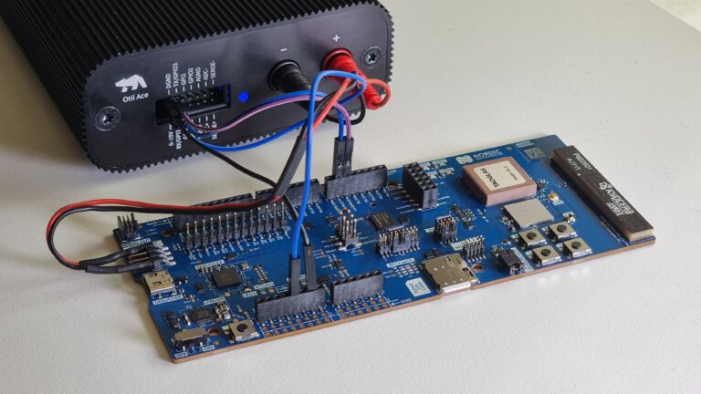 Measuring LTE power save modes on Nordic's nRF9151-DK